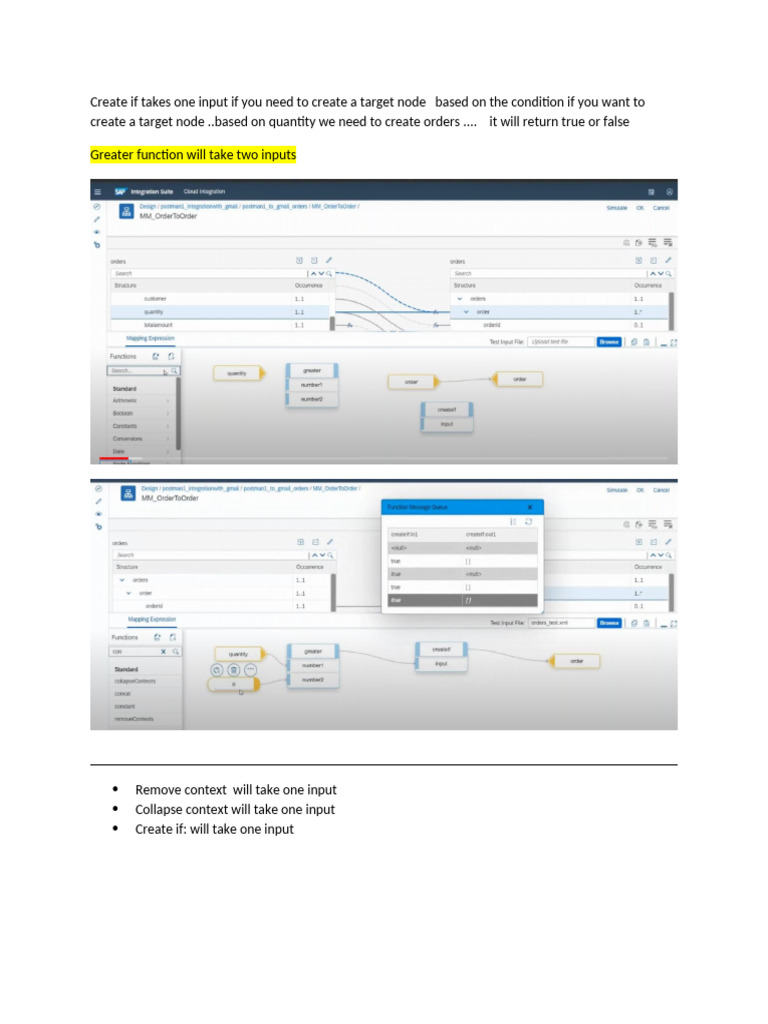 Create If Takes One Input If You Need To Create A Target Node Based On The Condition If You Want