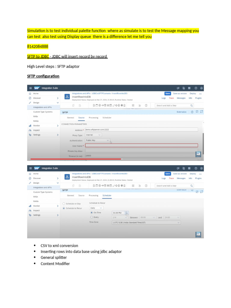SFTP Configuration | PDF | Teaching Methods & Materials | Computers
