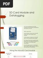 Datasheet MicroSD Module | PDF