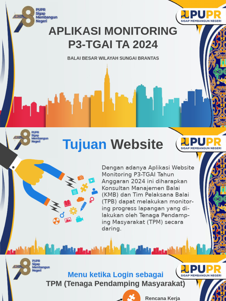 Aplikasi Monitoring P3-TGAI (TPM) Final | PDF