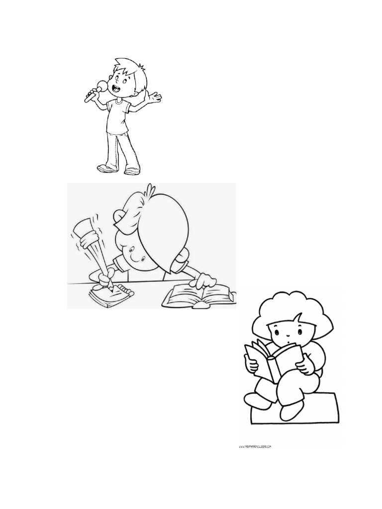 verbos dibujos | PDF