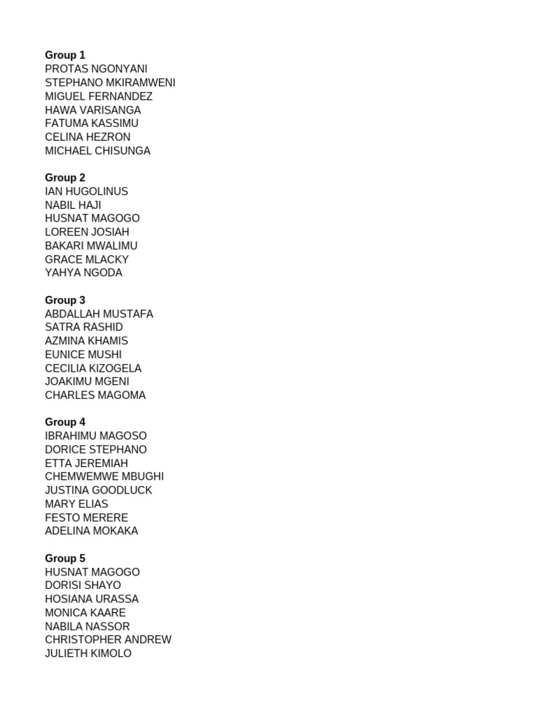Groups DCTM 1 | PDF | Self-Improvement