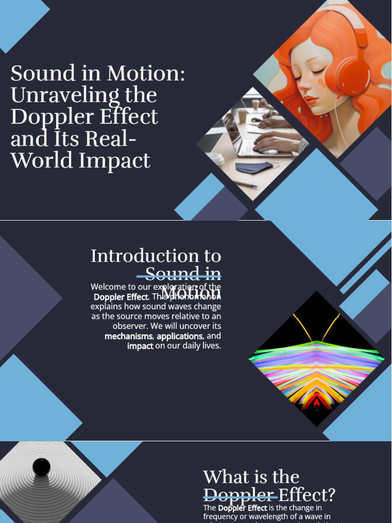 Slidesgo Sound in Motion Unraveling The Doppler Effect and Its Real ...