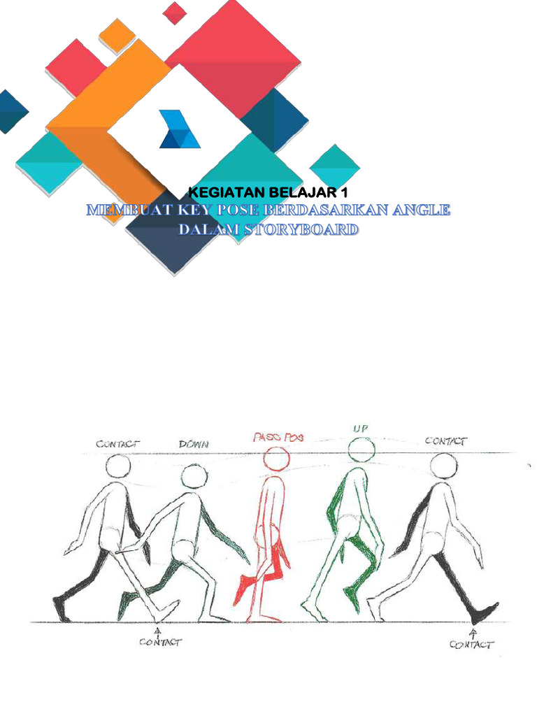 Bahan Ajar Key Pose | PDF