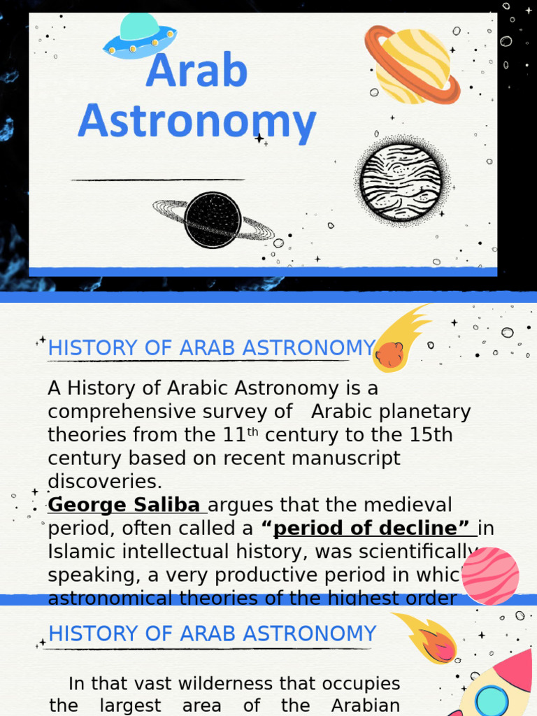 2 Arab Astronomy | PDF | Astronomy | Arabs