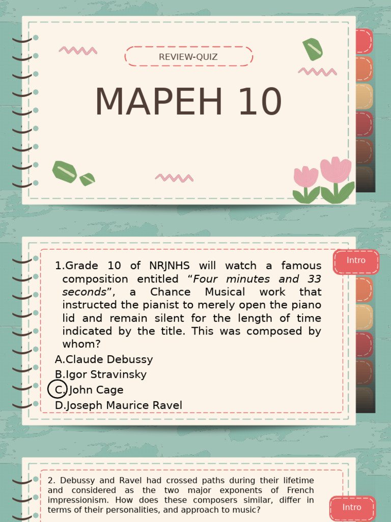 REVIEW QUIZ IN Mapeh 10 | PDF | Strength Training | Sunscreen