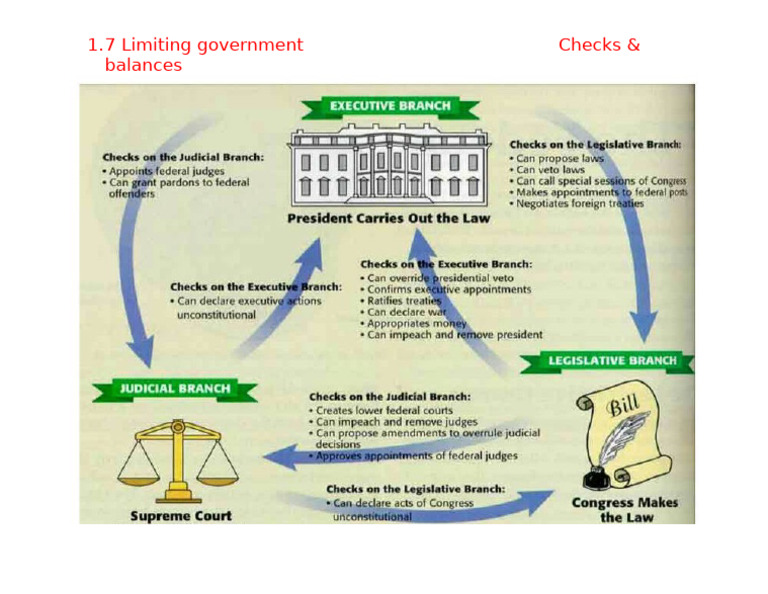 Checks and Balances Chart 1.7 | PDF