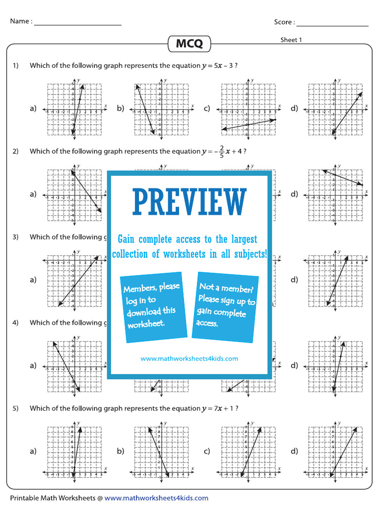 MCQ Graph 1 | PDF