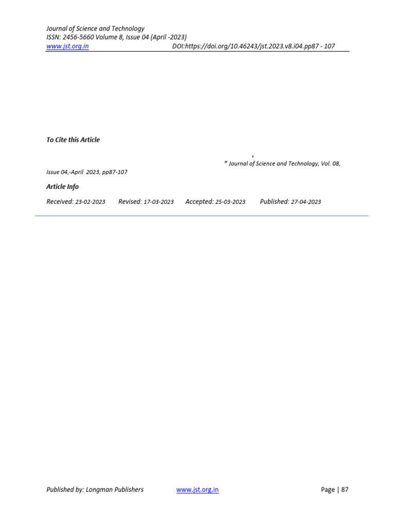 Science Technology and Innovation | PDF | Science & Mathematics