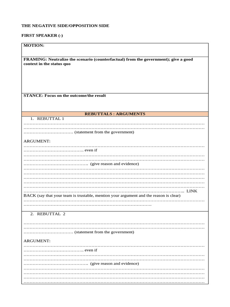 Opposition Team-Debate Cards - Nsdc-Ldbi | PDF | History