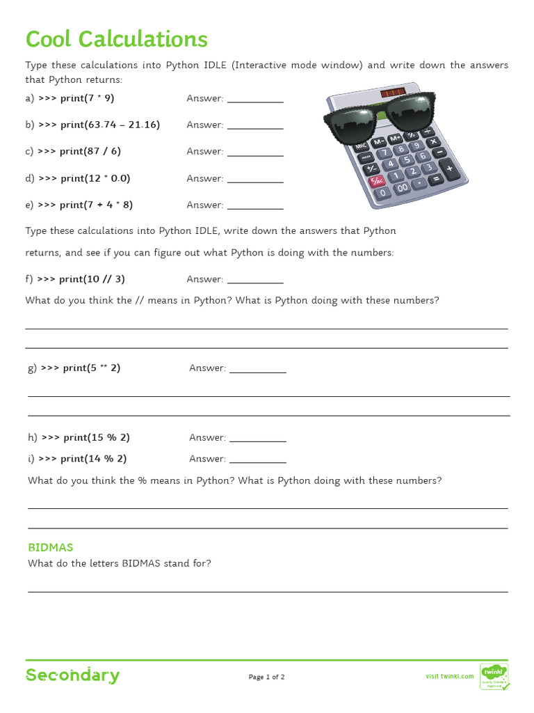 Cool Calculations | PDF | Games & Activities | Teaching Methods & Materials