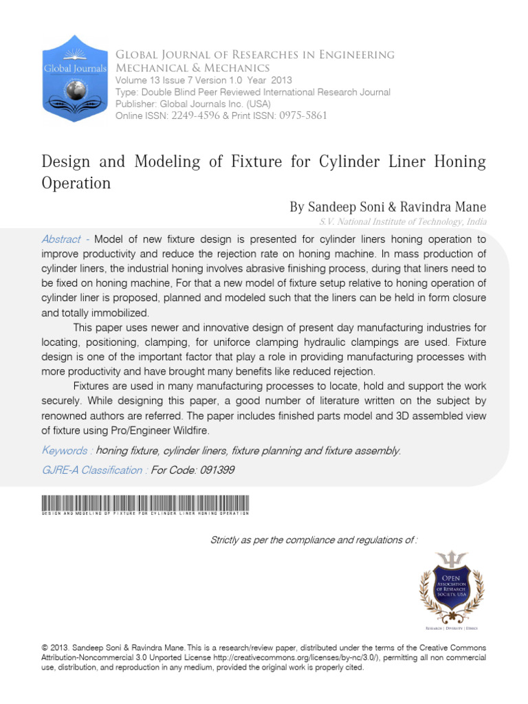 Class NOtes Design and Modeling of Fixture | PDF | Force