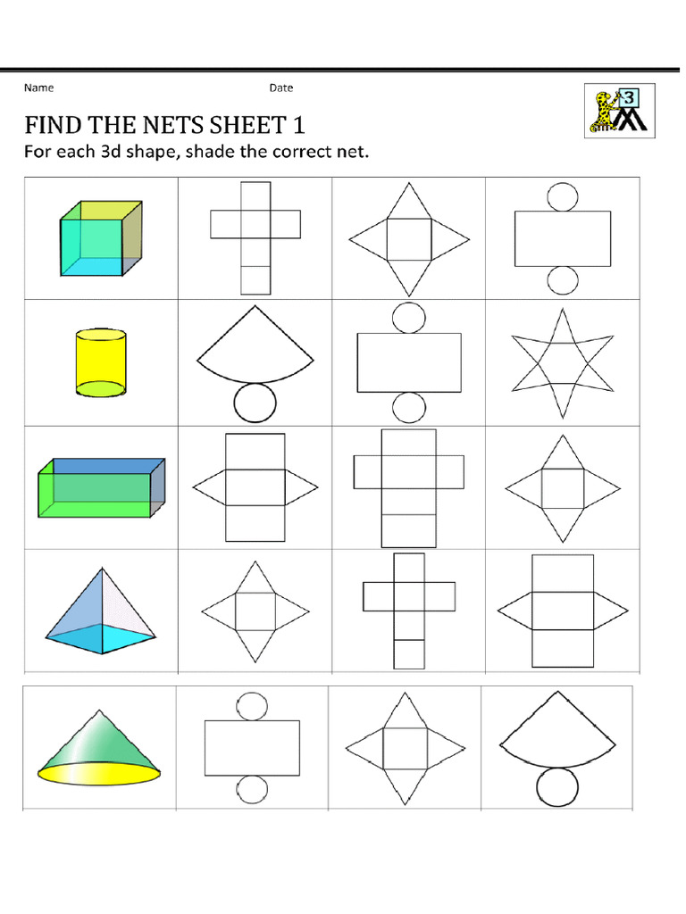 Year 1 Maths SHAPE | PDF