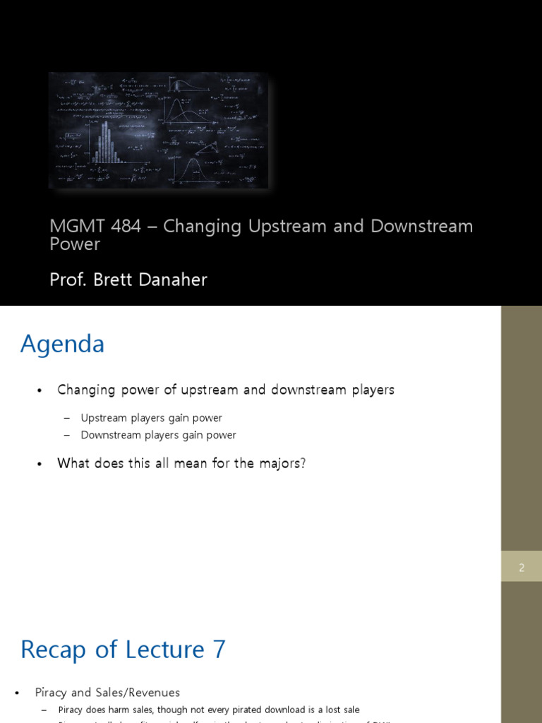 Upstream and Downstream Power Shifts | PDF | You Tube | Economies