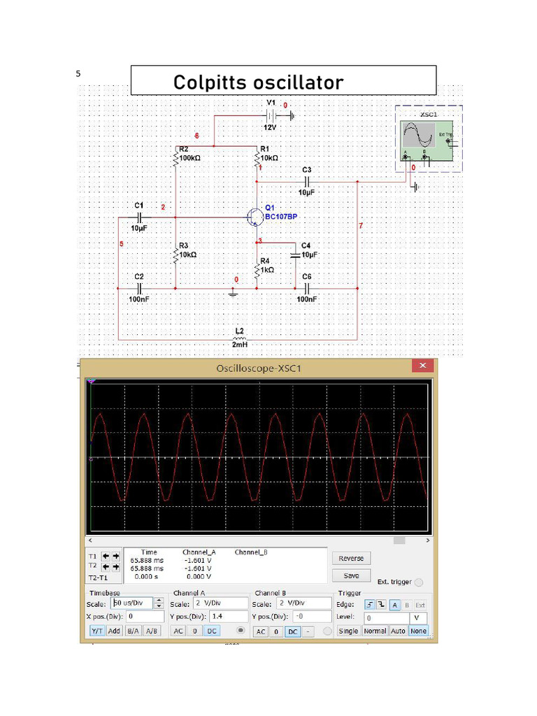 Colpiitss Oscillator | PDF