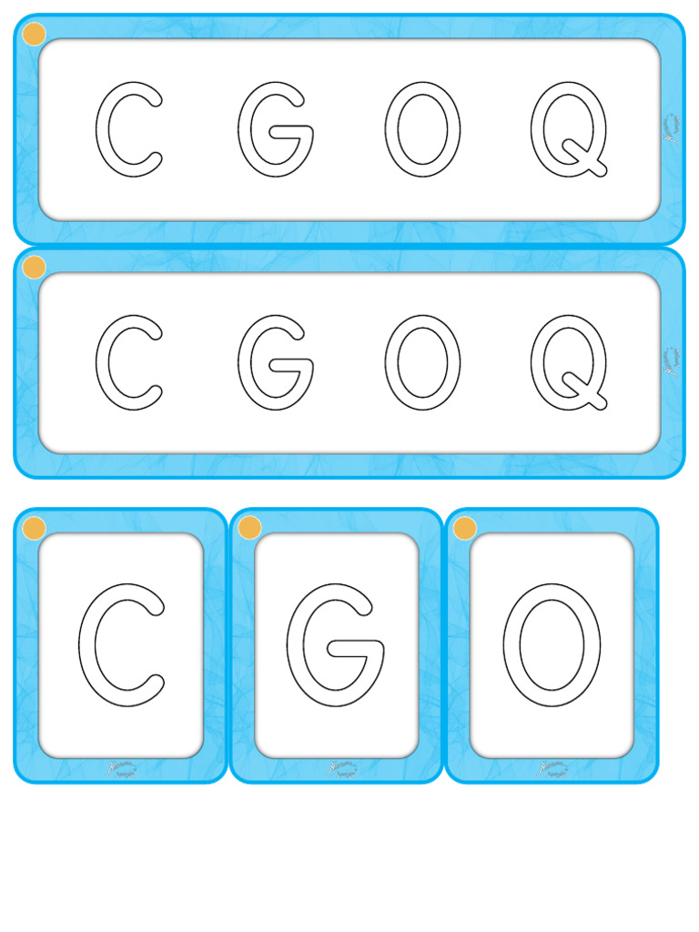 Supports Lettres Pate A Modeler Lettres Ovales | PDF