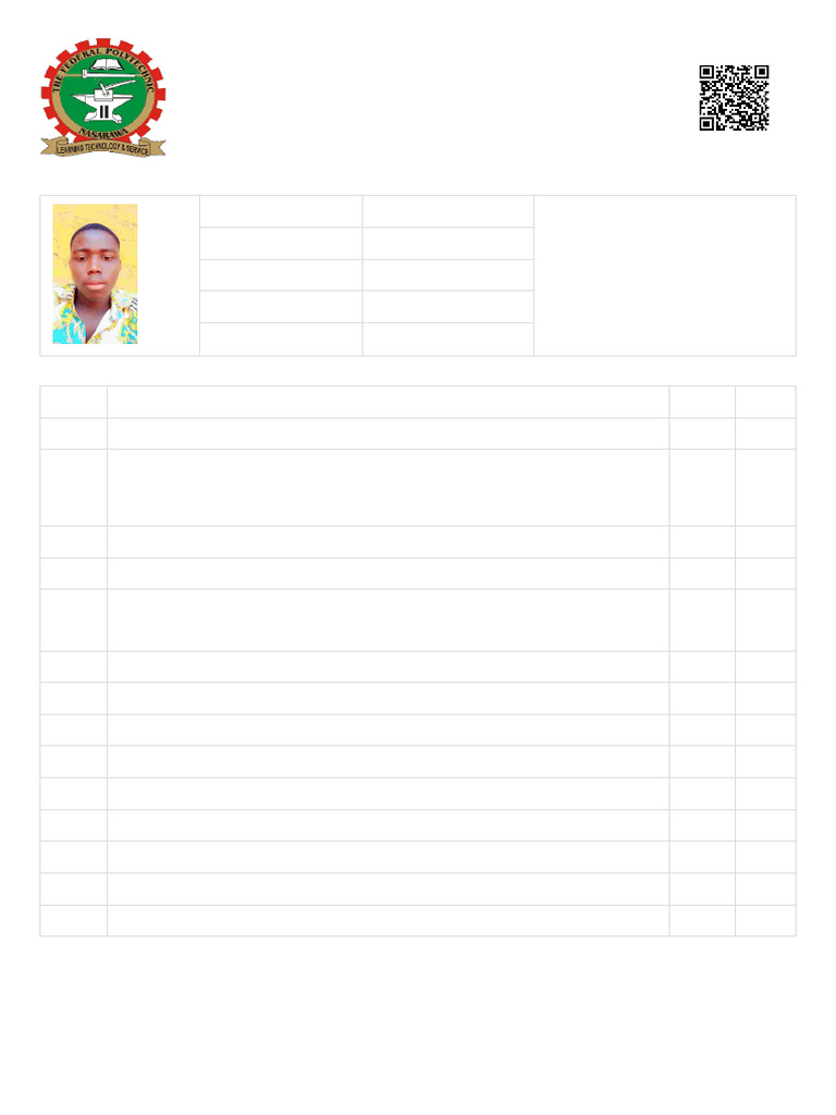 Screening Checklist | PDF
