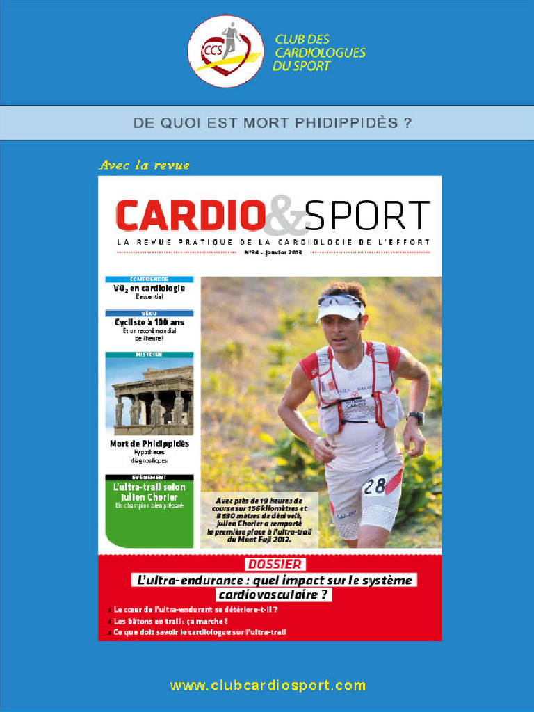 Mort subite de Phidippidès : Diagnostic ? | PDF | Cardiologie | Système ...