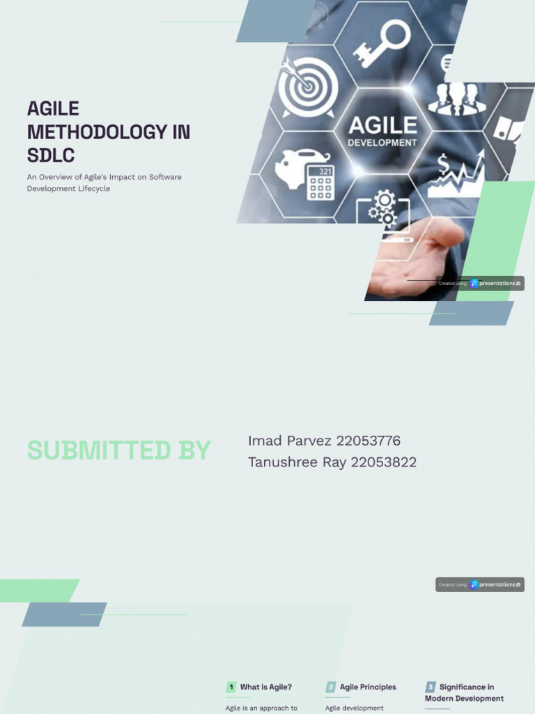 Agile Methodology in SDLC | PDF