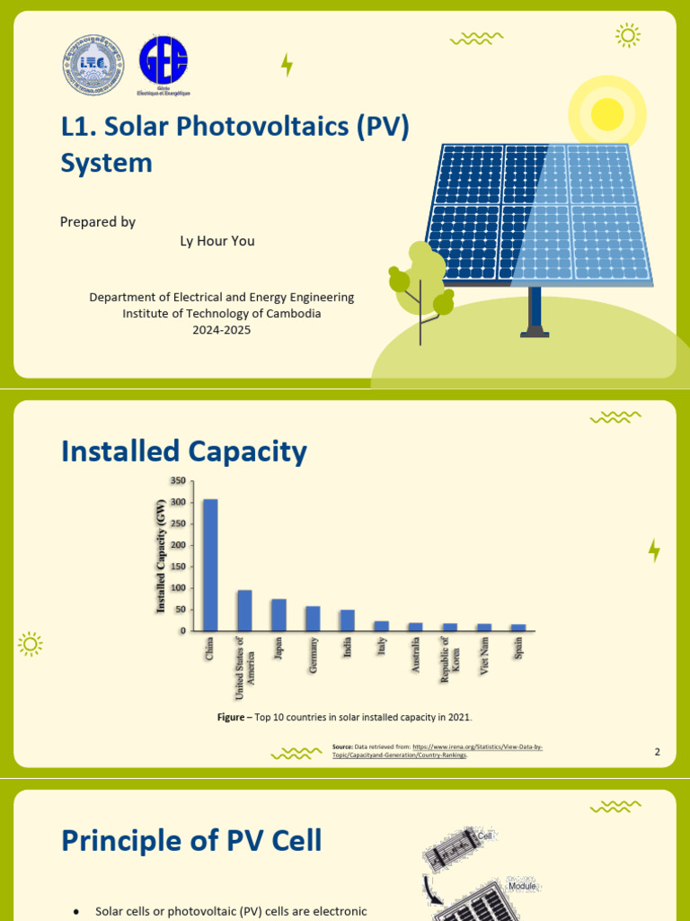 Solar Energy System | PDF | Photovoltaic System | Photovoltaics