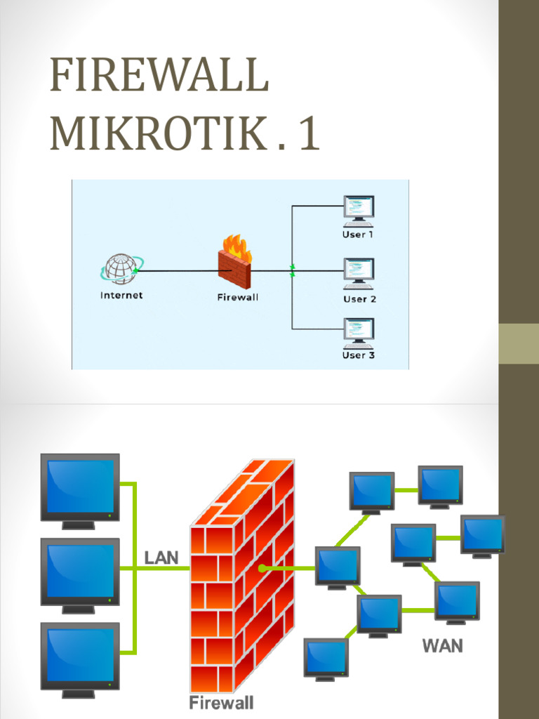 Firewall Mikrotik 1 | PDF