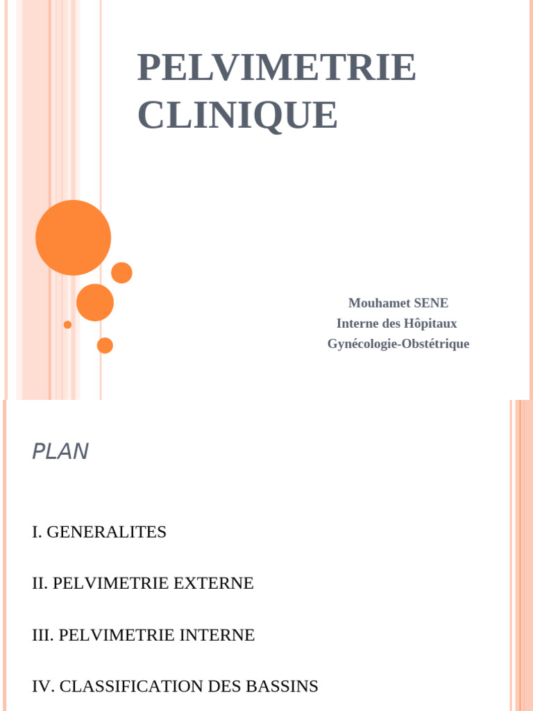 Pelvimétrie Clinique-1 2 | PDF | Bassin (anatomie) | Système squelettique