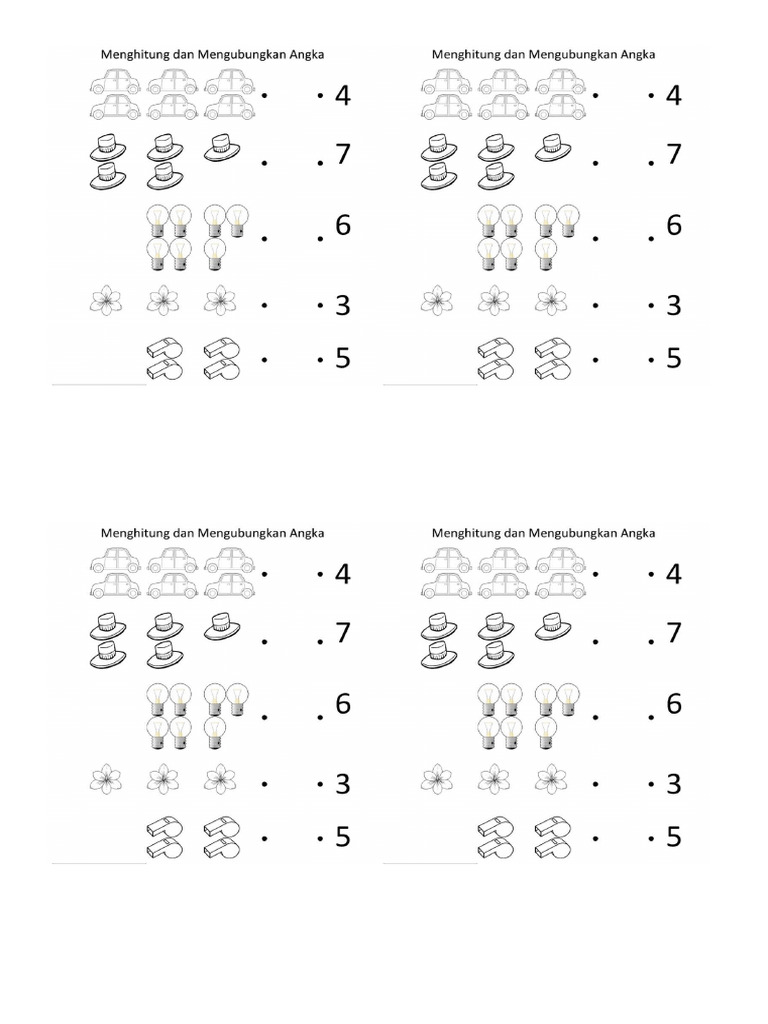 Berhitung Anak TK | PDF