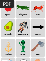 Aa Apple Alligator Ant Ax | PDF