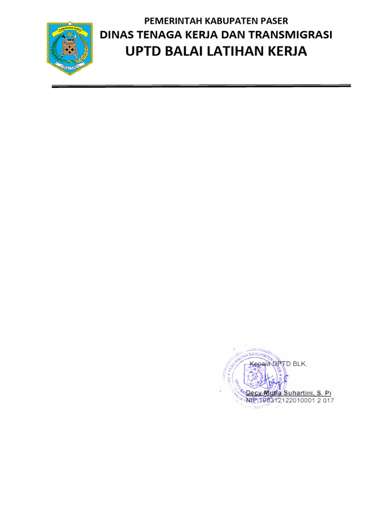 Usulan SSH RKAP 2024 Dan 2025 BLK Paser | PDF | Griya & Taman