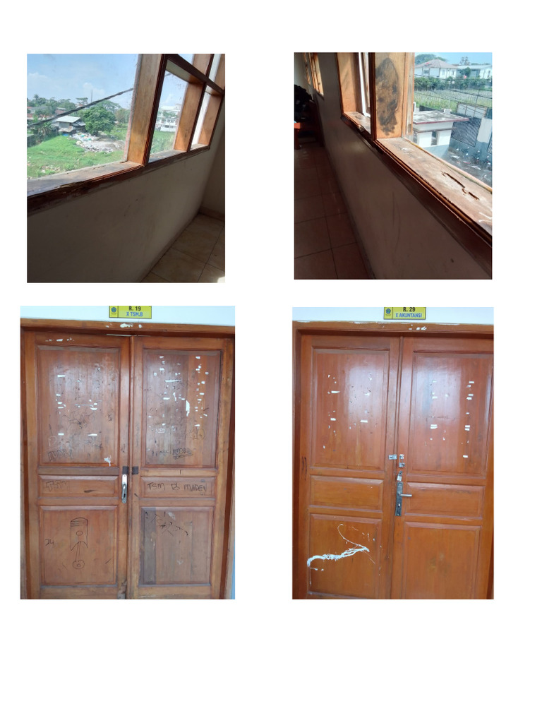 Pintu Dan Jendela Sebelum Perbaikan | PDF