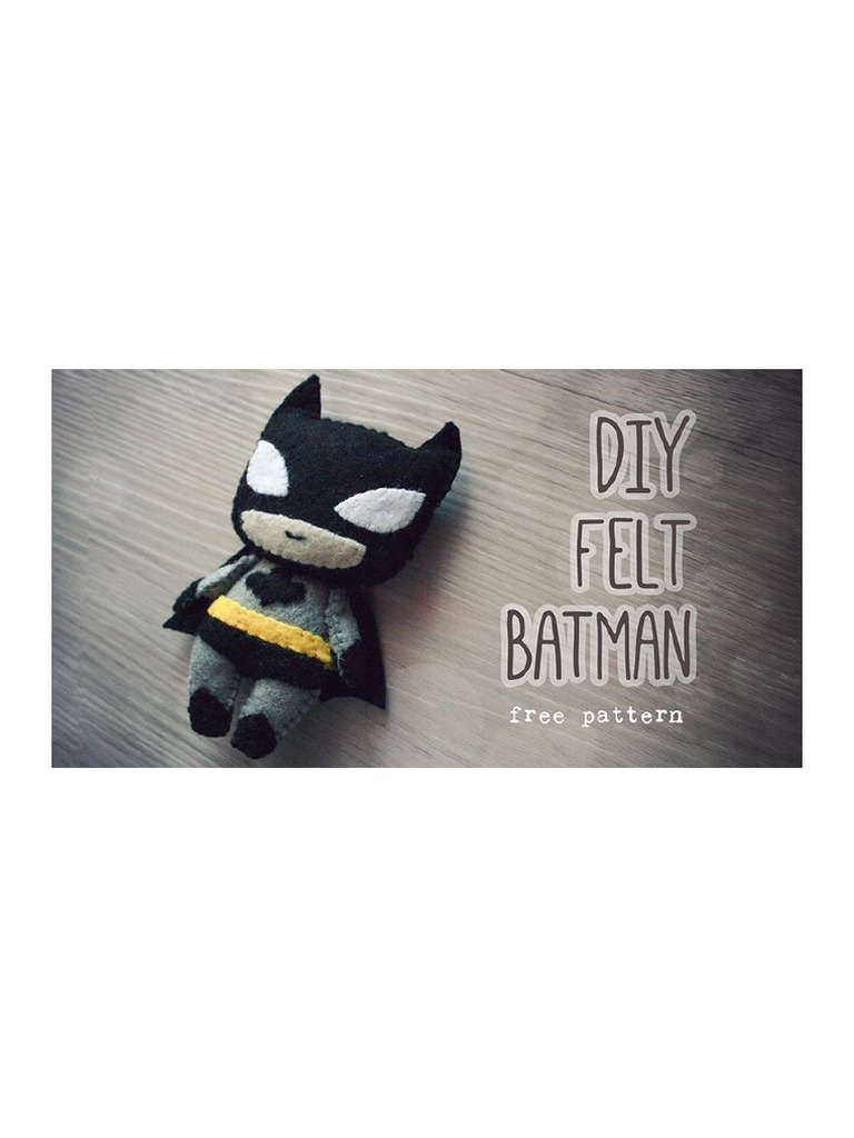 Batman FREE Tiny Craft World | PDF