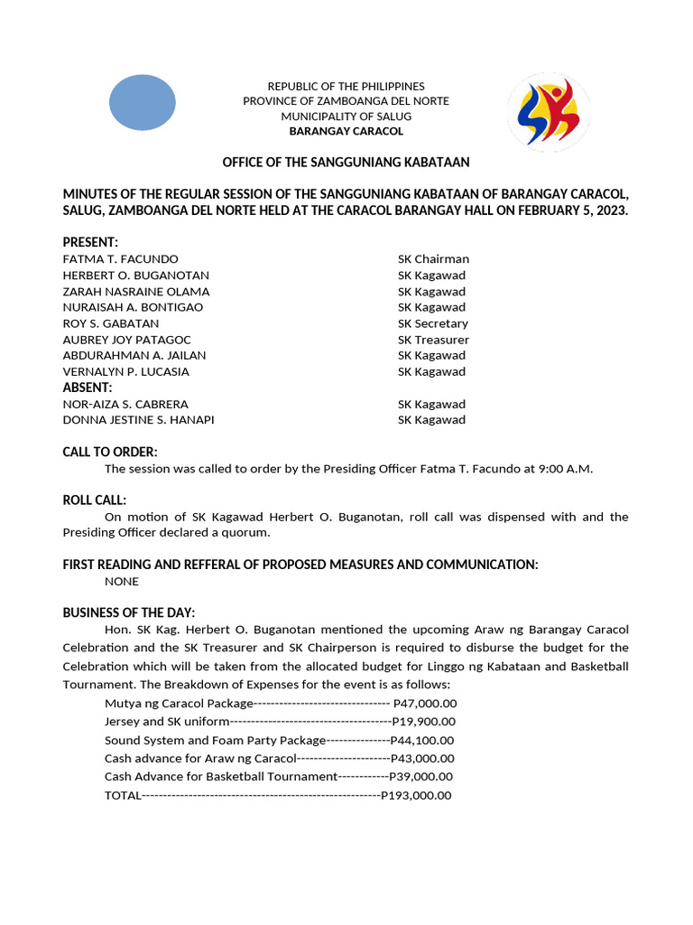 reso no. 3 | PDF | Government