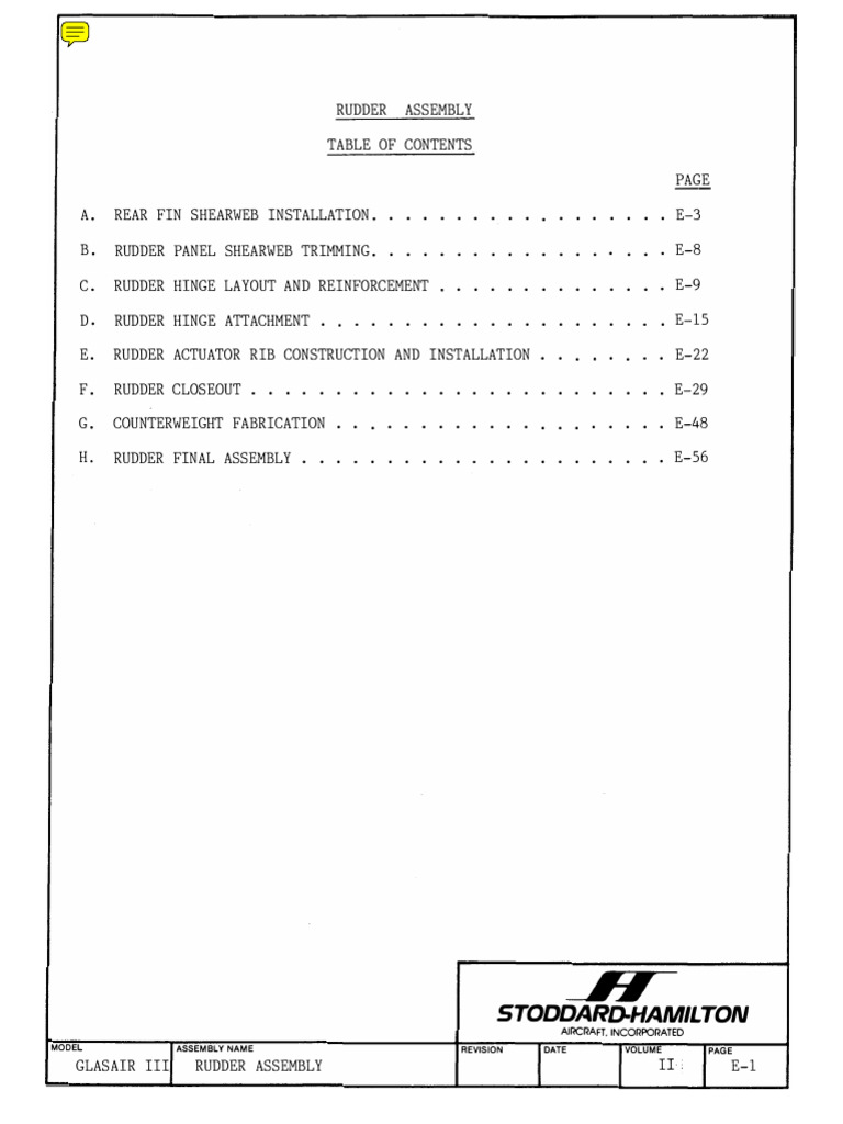 E - Rudder | PDF | Rudder | Rivet