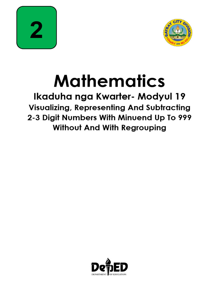 Math Q2 Las-W1 | PDF