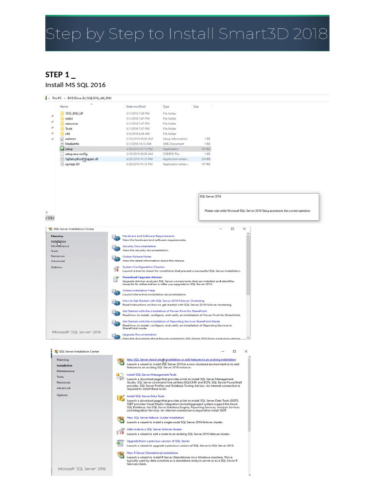 S3D 2018 - A Step by Step Installation Method | PDF