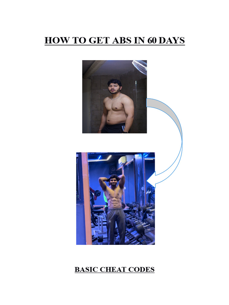 How To Get Abs in 60 Days | PDF | Self-Improvement | Wellness