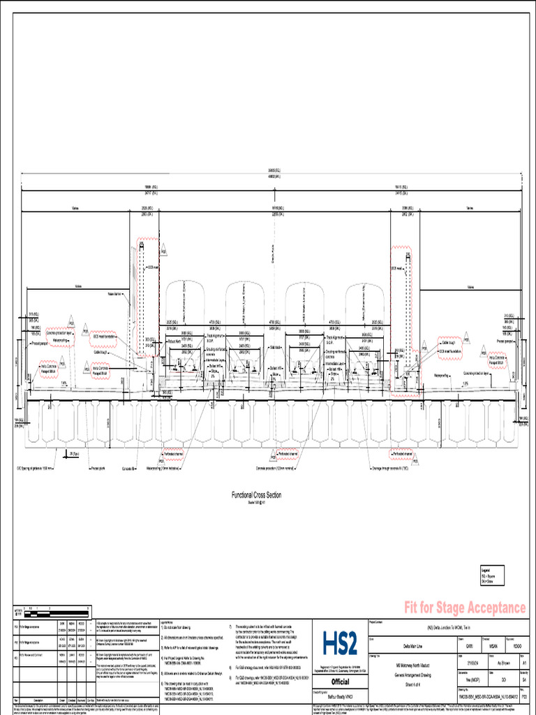 HS2 Delta Junction Drawing P03 | PDF | Concrete | Building Materials