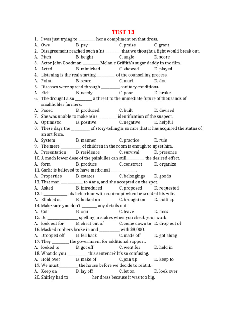 Test 13 Pdf
