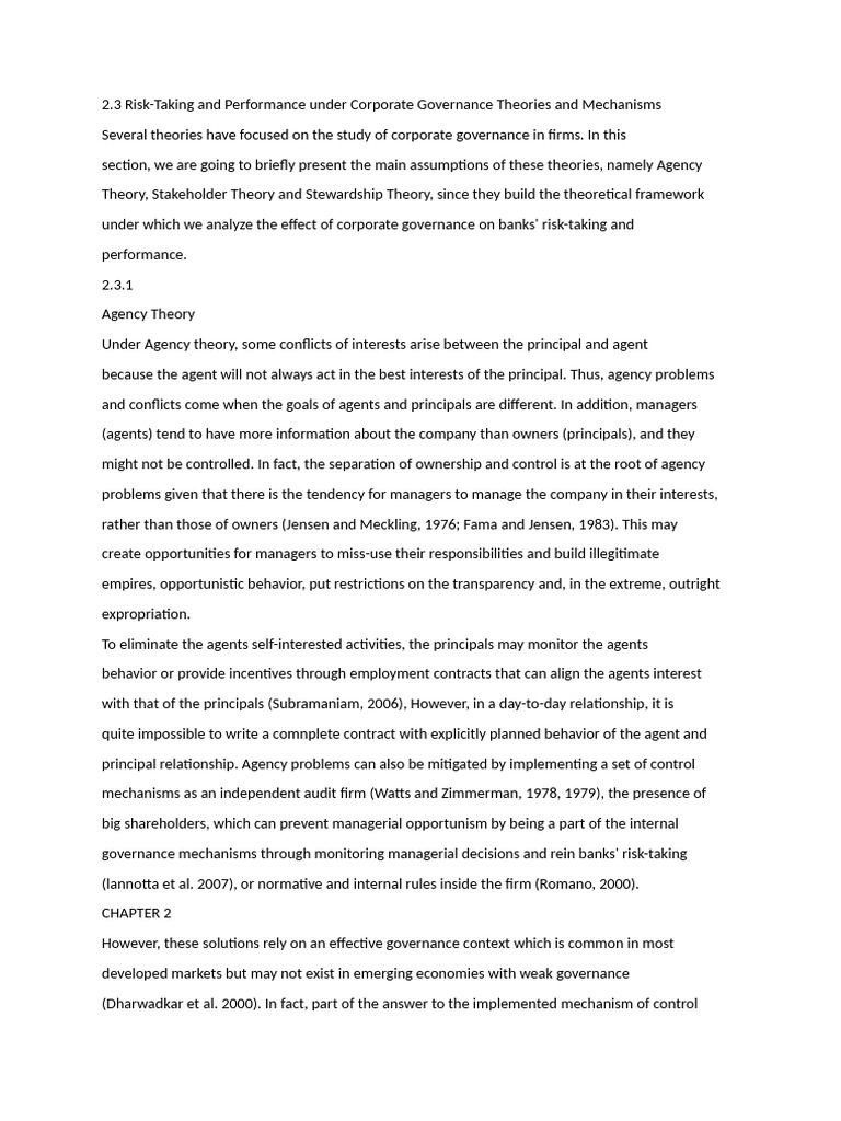 Document (23) | PDF | Corporate Governance | Governance