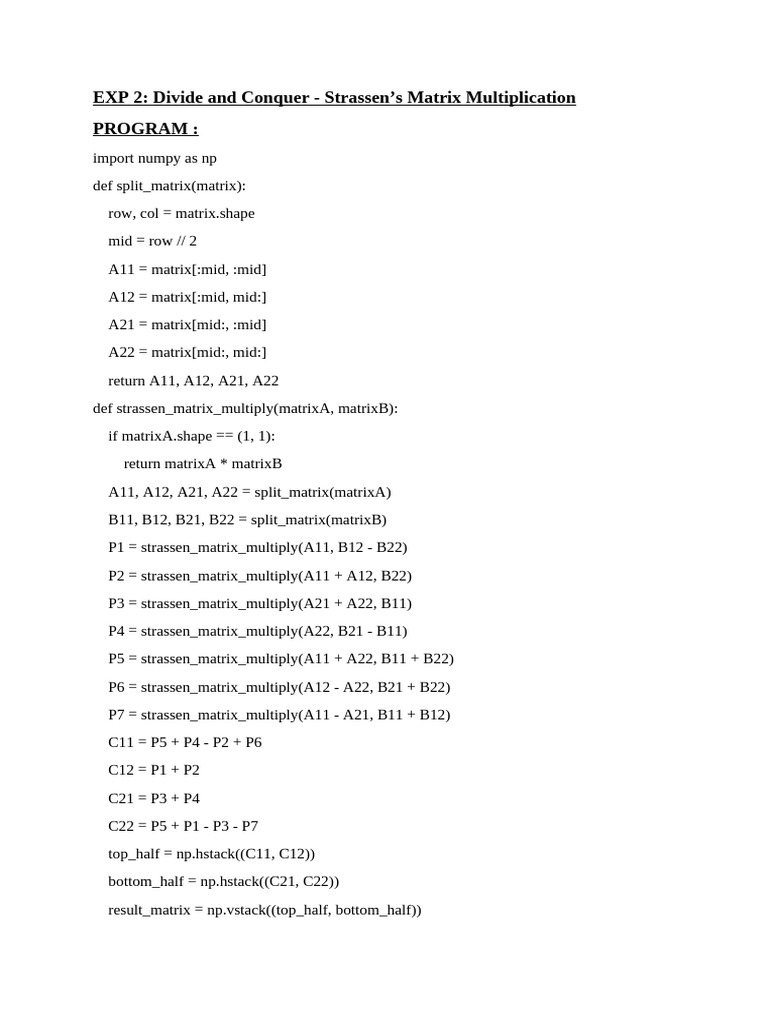 EXP 2 Multiplication | PDF | Technology & Engineering