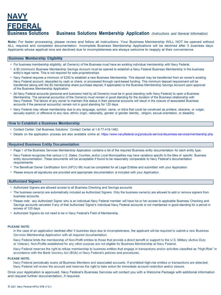 Business Membership Application | PDF | Limited Liability Company ...