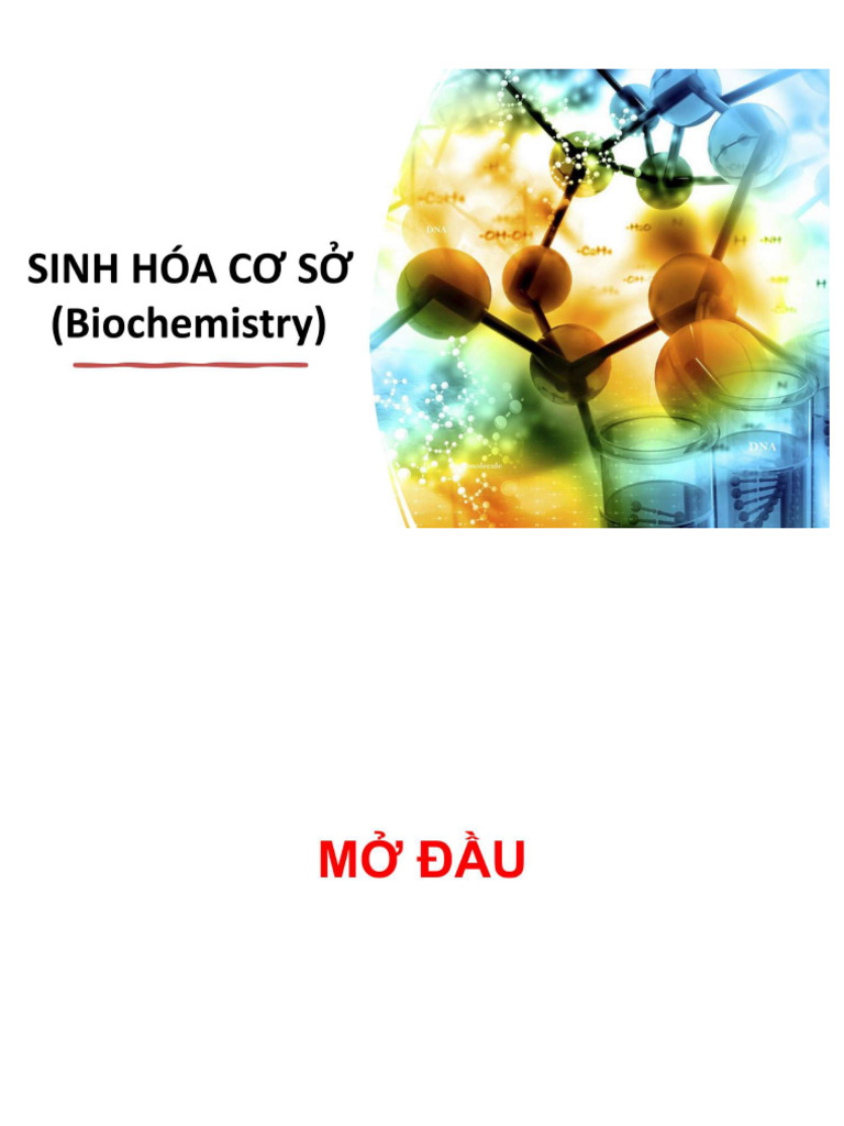Chương 1 - Nước Và Dung Dịch Đệm - 2024 - handout | PDF