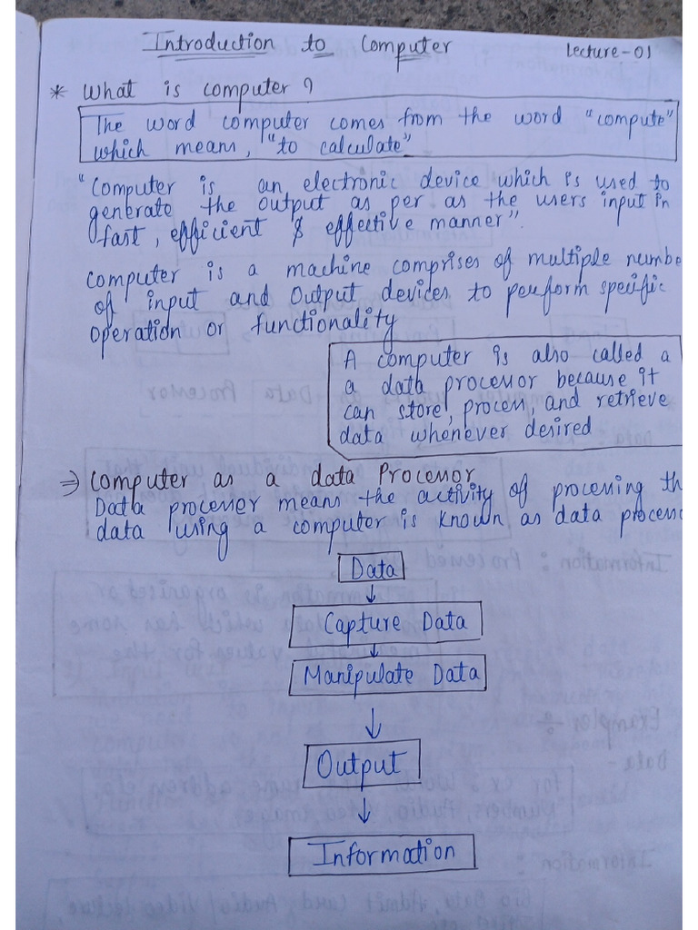 CH 3 Introduction To Computer | PDF