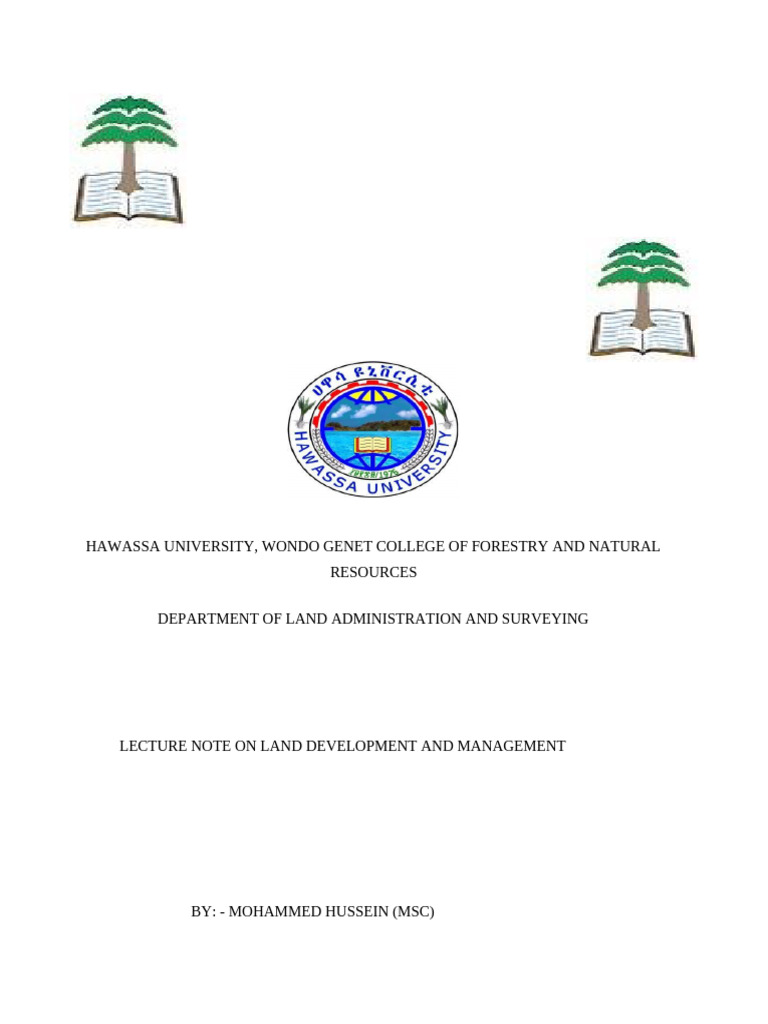 Land Development and Management Guide | PDF | Topography | Feasibility ...