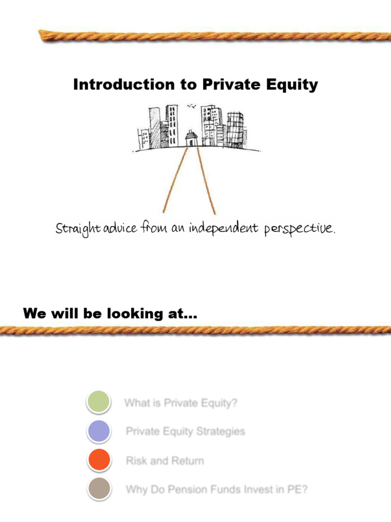 Introduction To Private Equity | PDF | Private Equity | Investing