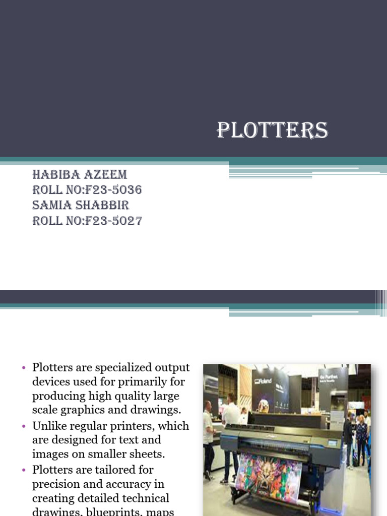 Plotters Final | PDF