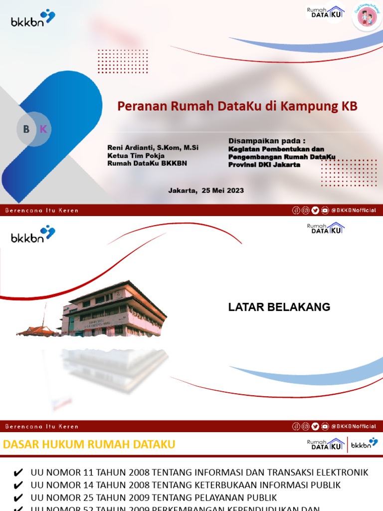 Peran Rumah DataKu di Kampung KB | PDF