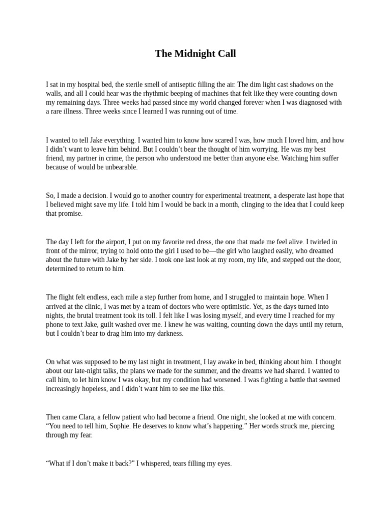 The Midnight Call | PDF