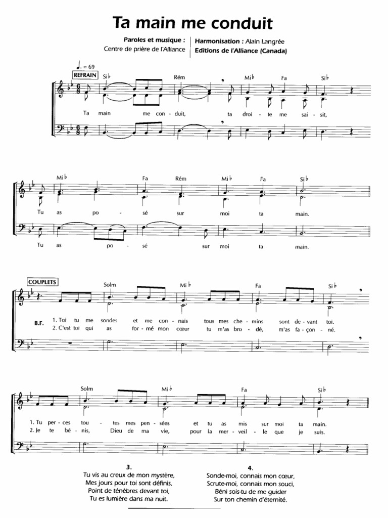 Ta Main Me Conduit - 084716 | PDF