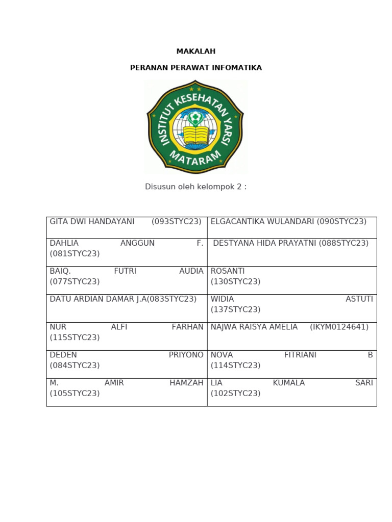 Makalah Informatika Rev | PDF